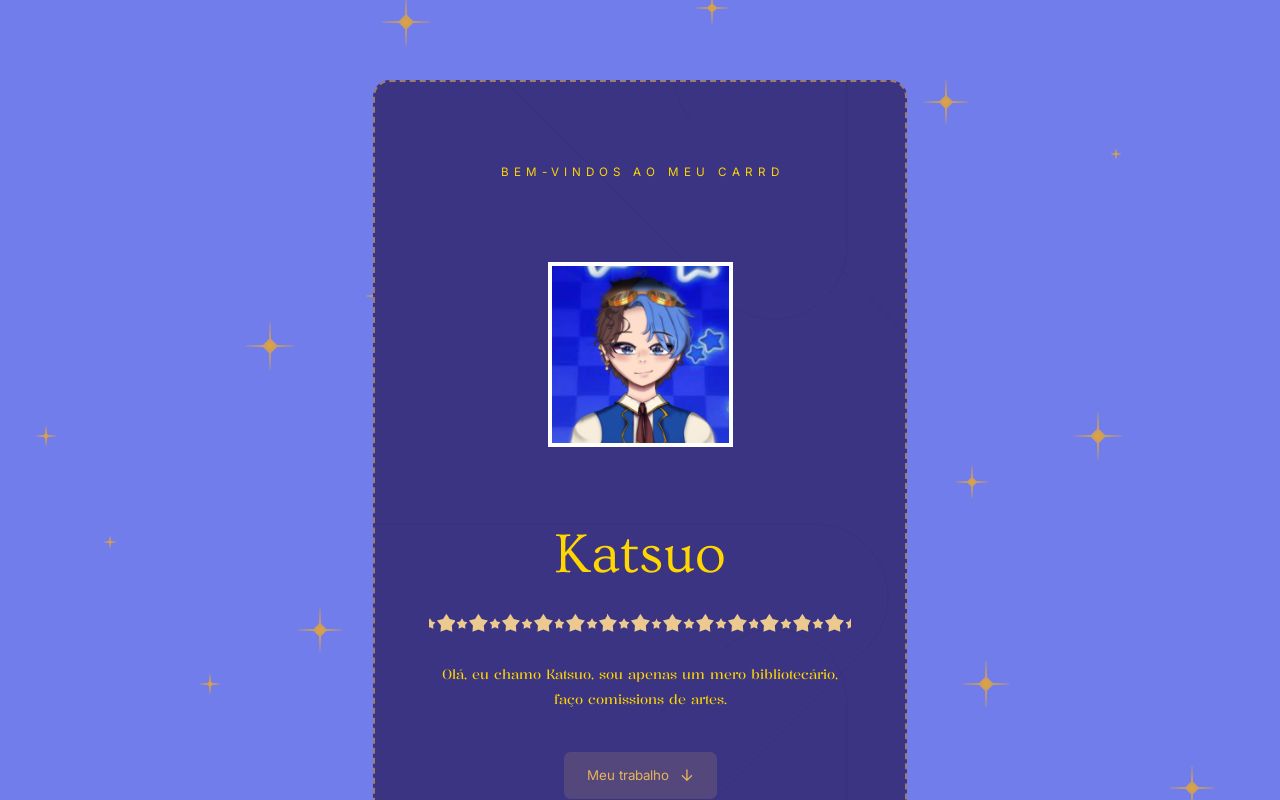 Carrd do Bibliotecário